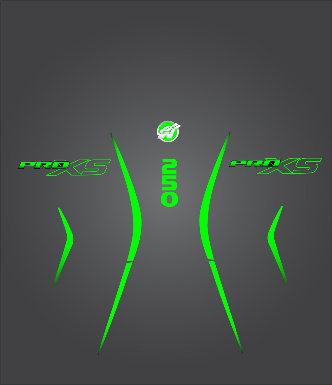 Standard Mercury Pro XS Motor Kit 250 HP – That's a Wrap